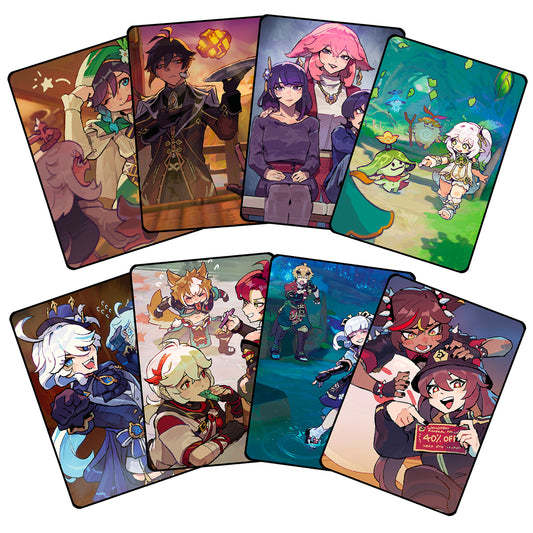 NYCNOUU GENSHIN Collectible Card